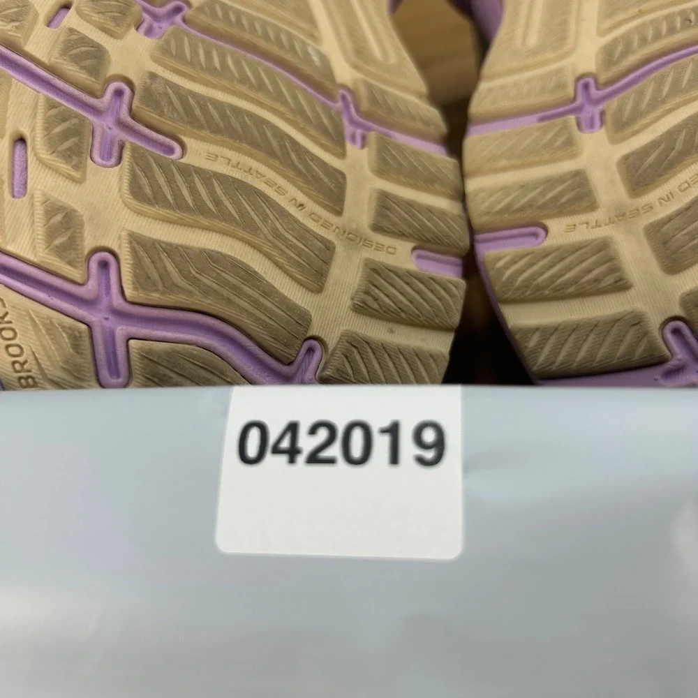 Brooks | Shoes | Brooks Ghost 5 Womens Running Shoes White Purple Blue ...